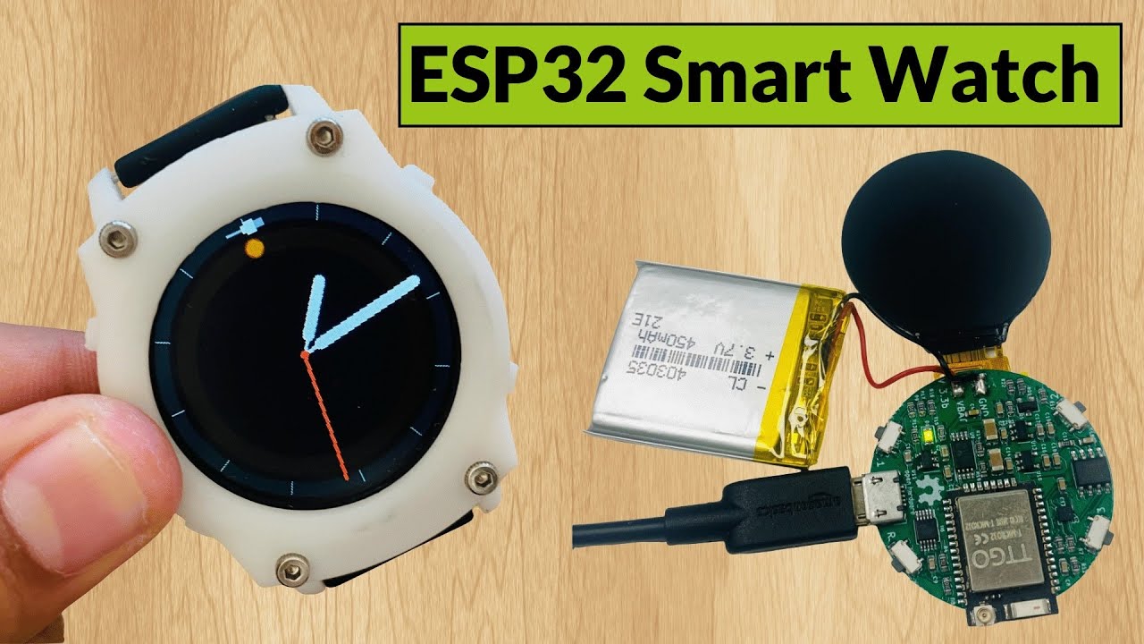 Esp32 Based Open Source Smart Watch Youtube