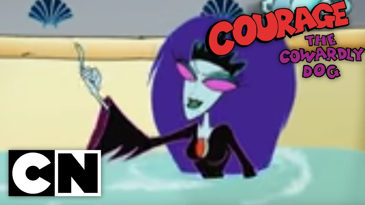 Courage The Cowardly Dog Queen Of The Black Puddle Youtube