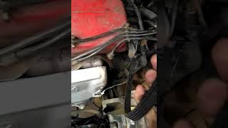 How To Change The Alternator Belt Power Steering Ac Belt Mitsubishi