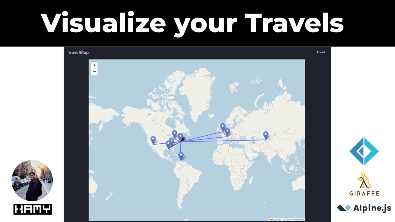 Visualize Your Travels With Travelmap Youtube
