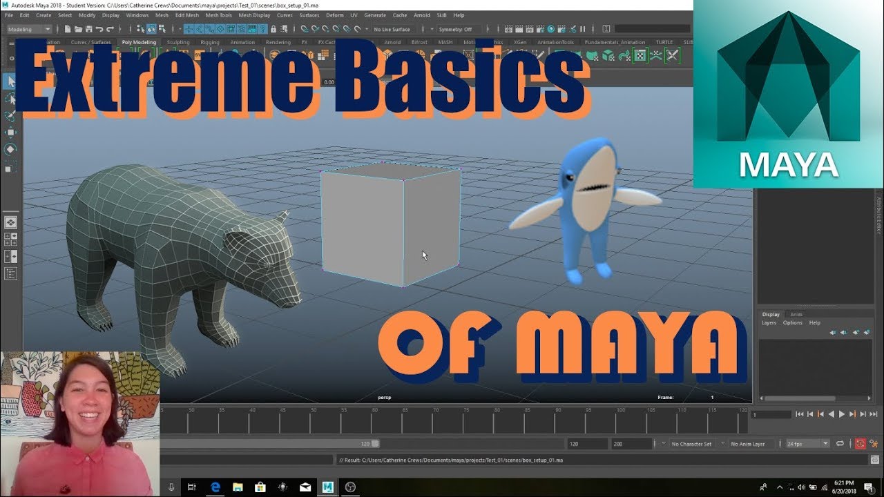 Maya Tutorial For Beginners Extreme Basics Youtube