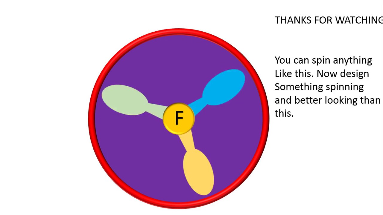 Spinning Object With Powerpoint Animation Youtube