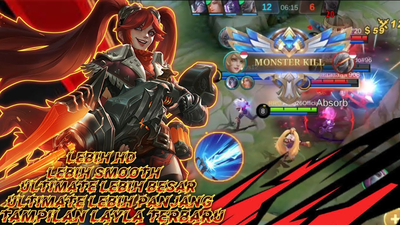 Tampilan Terbaru Layla Lebih Hd Dan Smooth Hero Nyaa Makin Keren