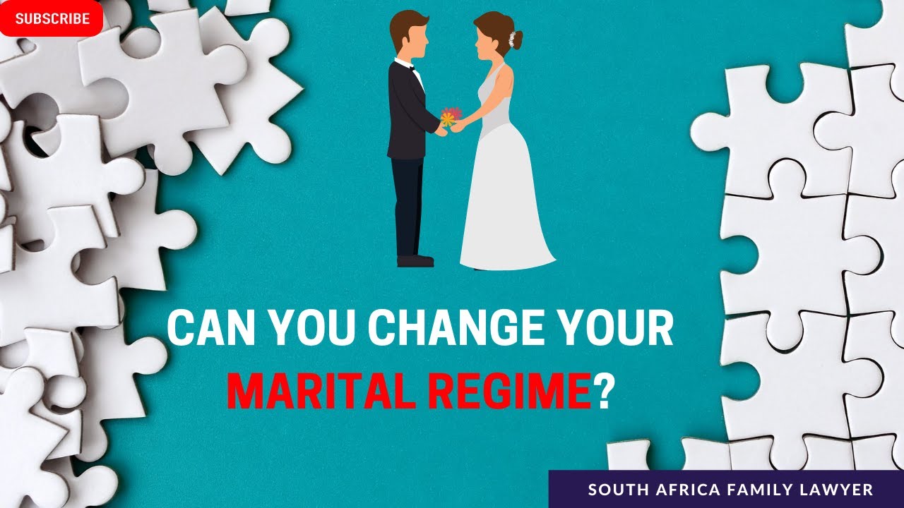 D150 Can You Change Your Marital Regime South African Law Youtube