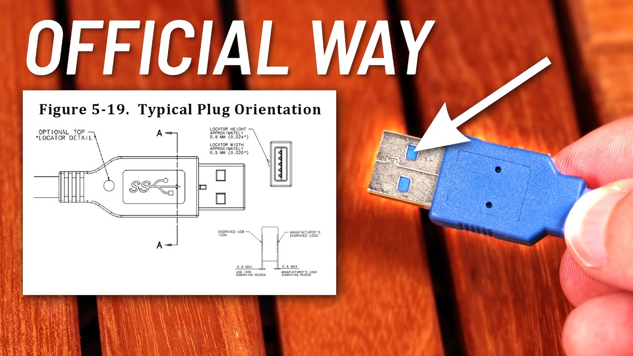 Never Plug In A Usb Wrong Ever Again Youtube