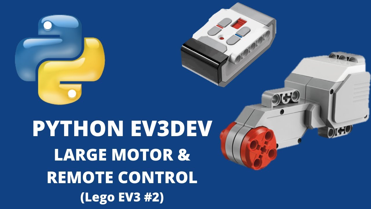 Python Lego Ev3dev Large Motor And Remote Control 61 Lego Ev3 2