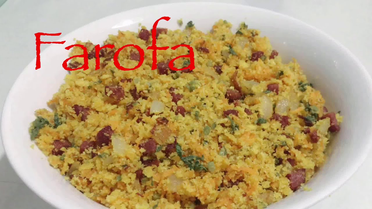 Brazillian Farofa Farofa Recipe Youtube