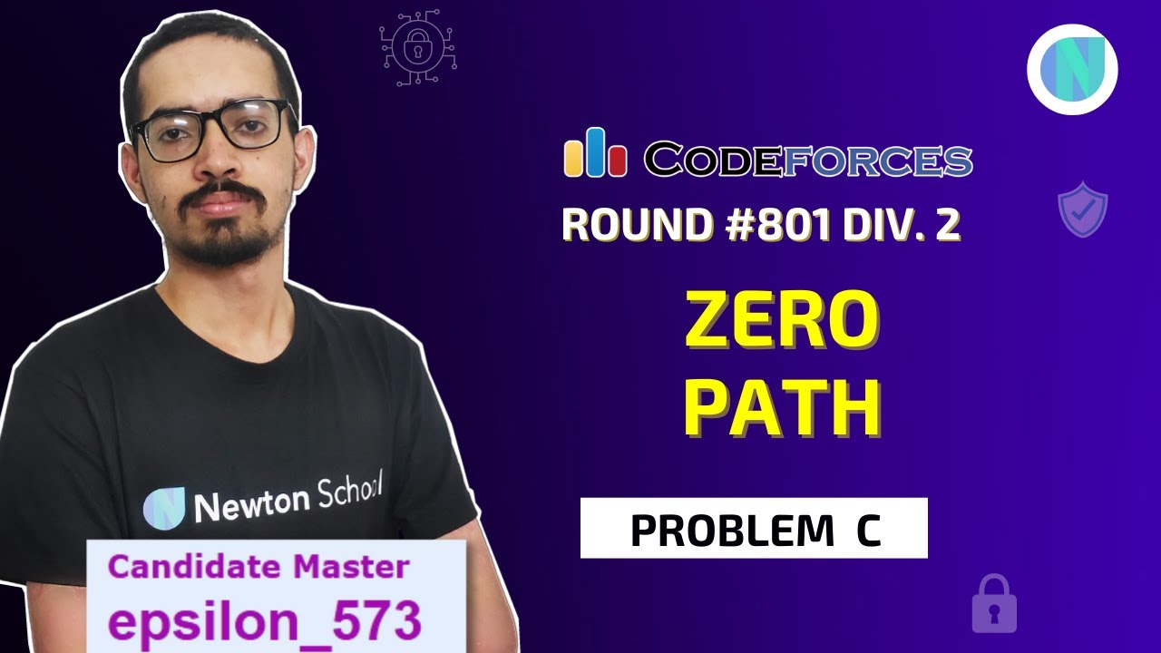 Zero Path Codeforces Round 801 Div2 Problem C Youtube