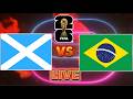 Brazil Vs Scotland Fifa World Cup 2026 Fc 26 Video Game Simulation Sloe ...