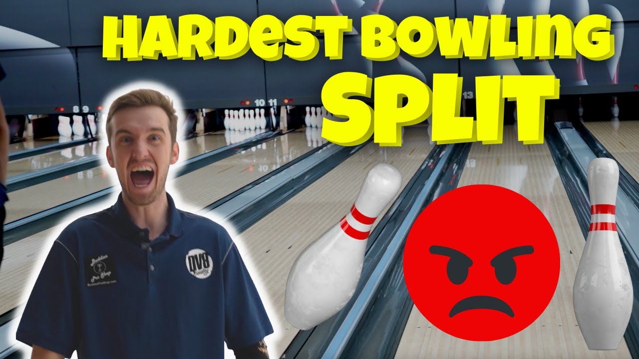 The Hardest Bowling Splits 2 8 10 Split Challenge Youtube