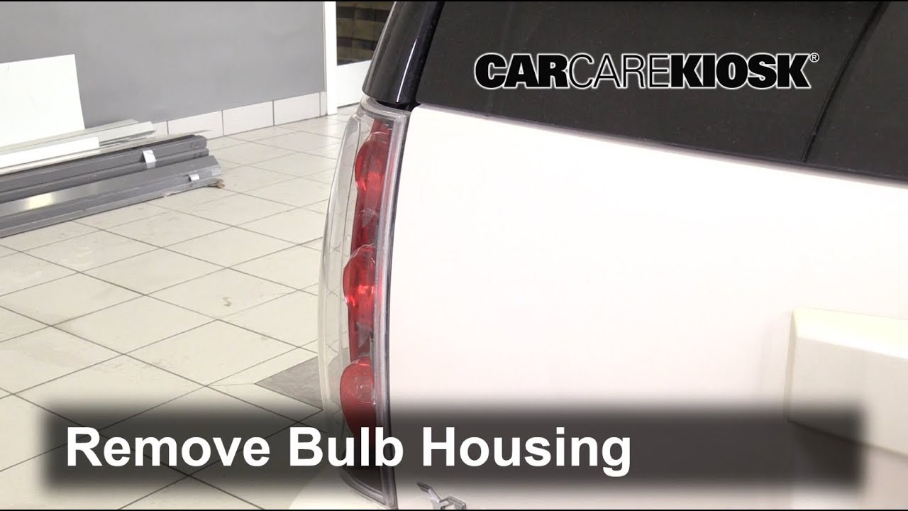 Gmc Yukon 2007 2014 Tail Light Housing Removal Youtube