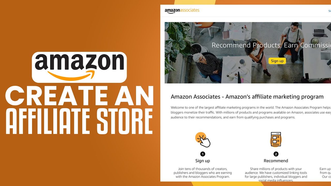 Amazon Affiliate Storefront Tutorial 2025 How To Setup Create And
