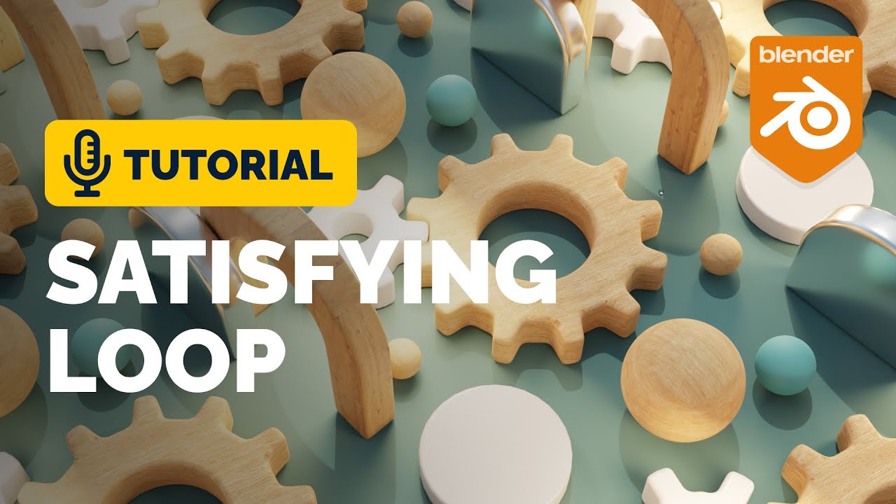 Blender Satisfying Loop Animation Tutorial Polygon Runway Youtube