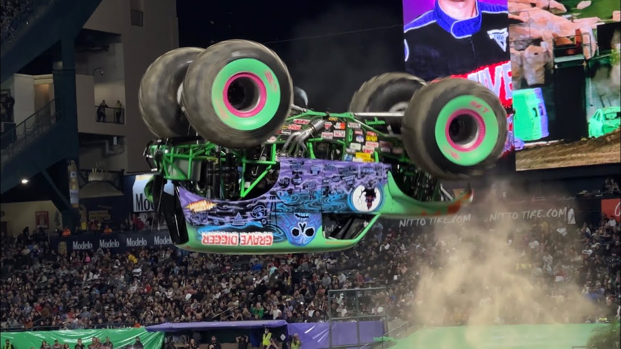 Monster Jam 2023 Backflip Compilation Youtube