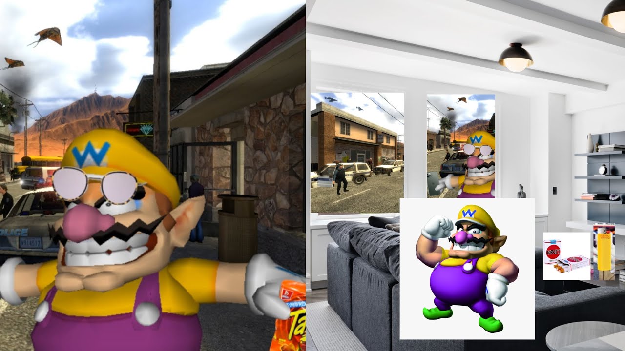 Wario Dies By Black Mesa Incident Wario Dies Compilation Youtube