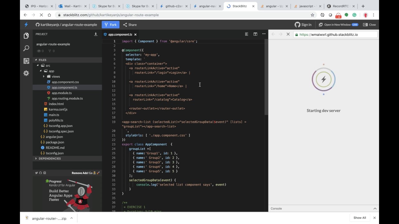 How To Upload A Project In Stackblitz Youtube