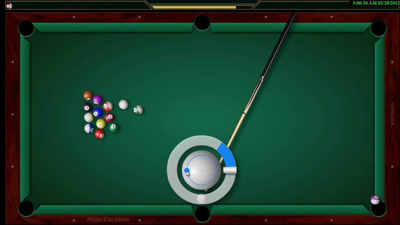 Gamezer Billiards Youtube
