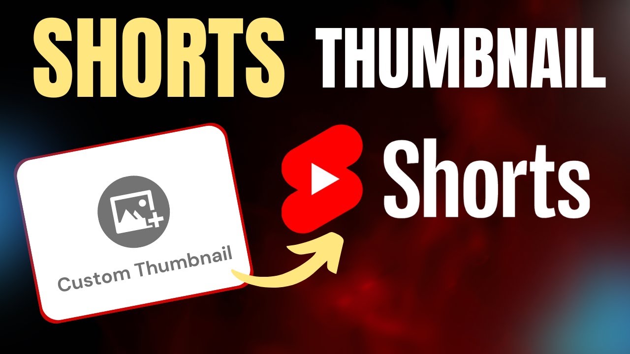 How To Add Shorts Thumbnail To Youtube From Mobile Youtube