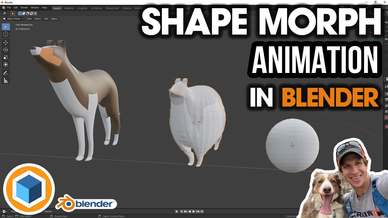 Creating A Morphing Shape Animation In Blender Youtube