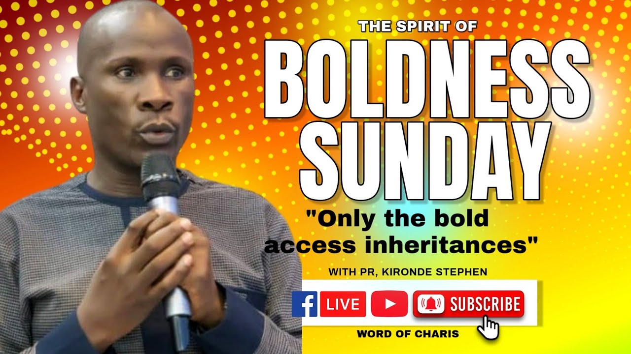 The Spirit Of Boldness Sunday Service Youtube