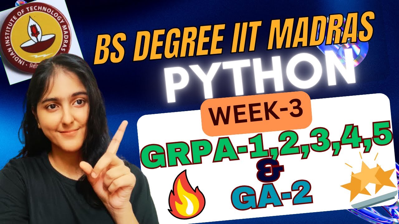 Python Week 3 Grpa Graded Assignment Solutions Part 2 Iit Madras