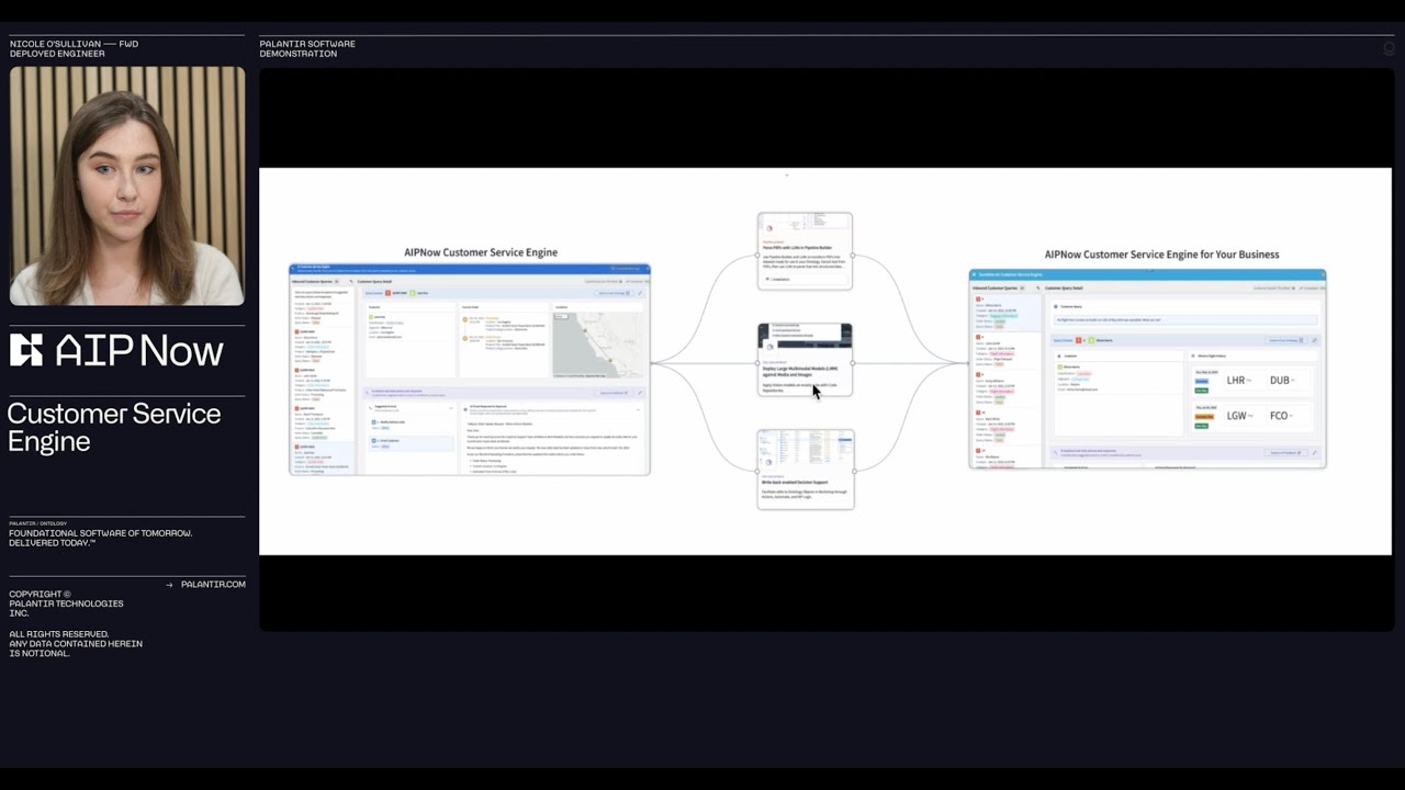Build With Aip Customer Service Engine Youtube