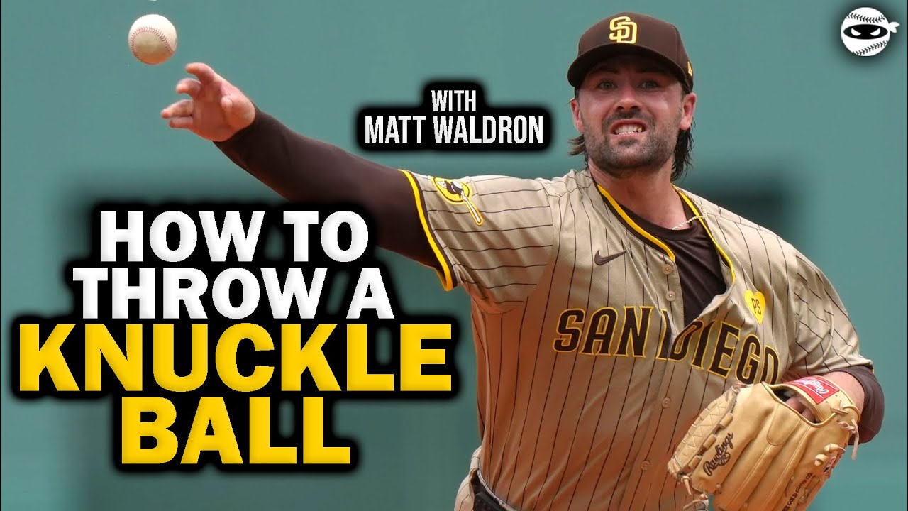 How To Throw A Knuckleball Matt Waldron Teaches Us His Grip Youtube