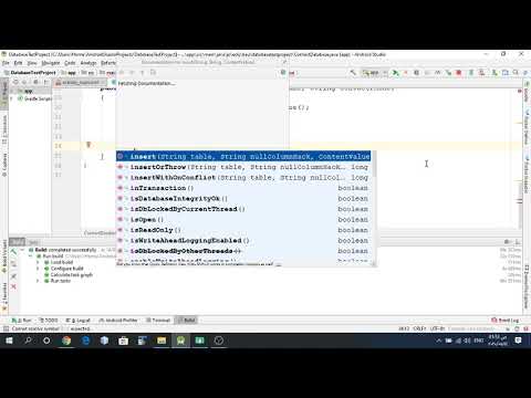 30 Database Part 2 Insert Data Youtube