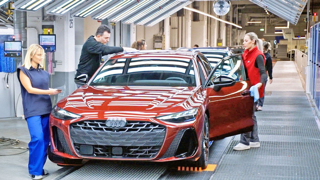 Inside Audi S Manufacturing Network Youtube