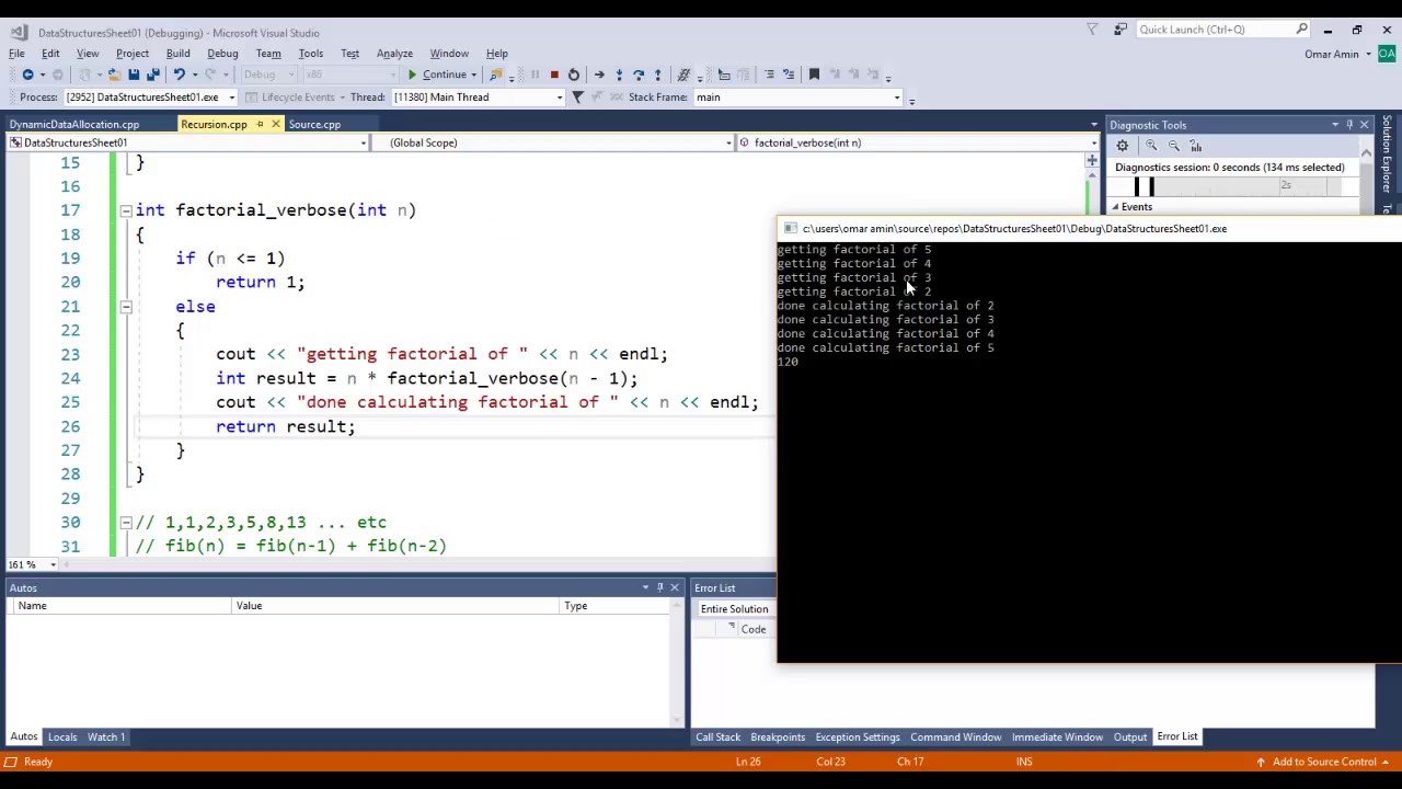 Sheet01 Recursion Youtube