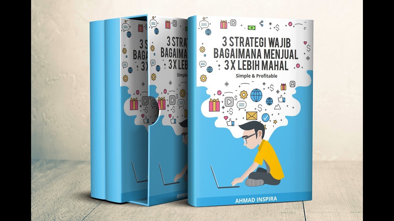 Tutorial Desain Cover Buku Dengan Photoshop Youtube