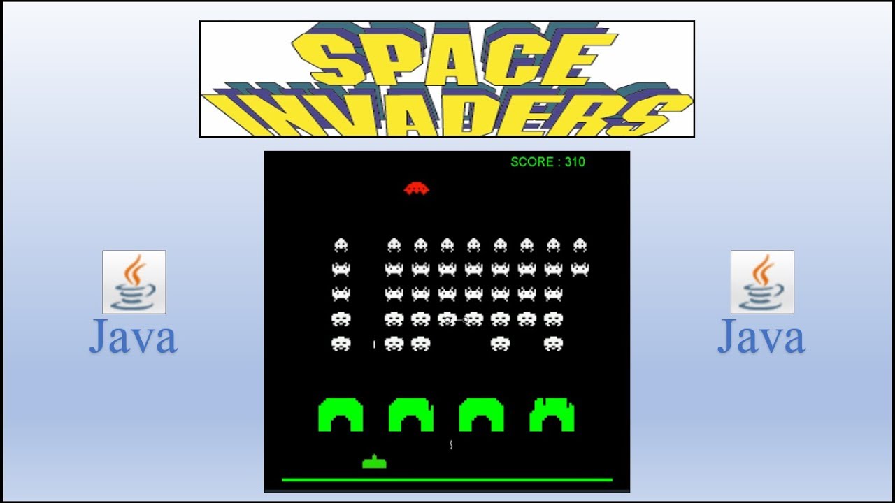 Space Invaders En Java 01 Youtube