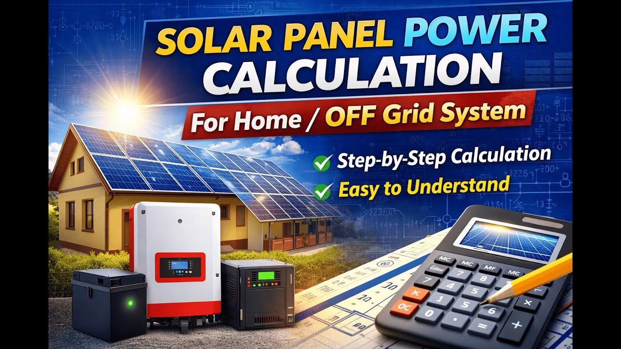 Solar Voltage Calculation Calculating Solar Panel Space Rooftop Area