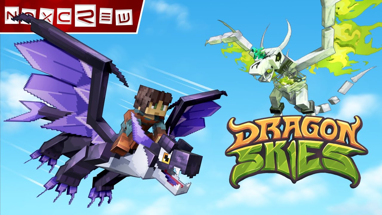 Dragon Skies Trailer Minecraft Map Youtube