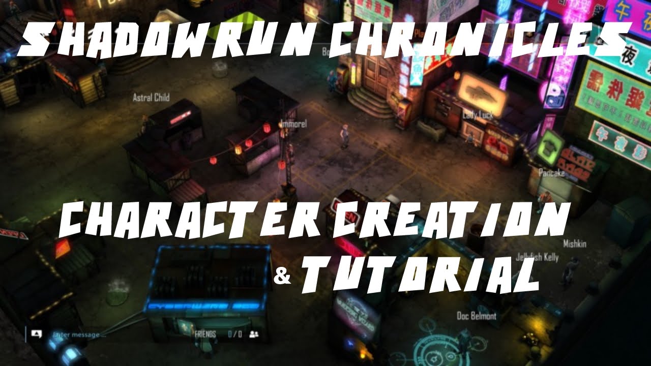 Shadowrun Chronicles Boston Lockdown Character Creation And