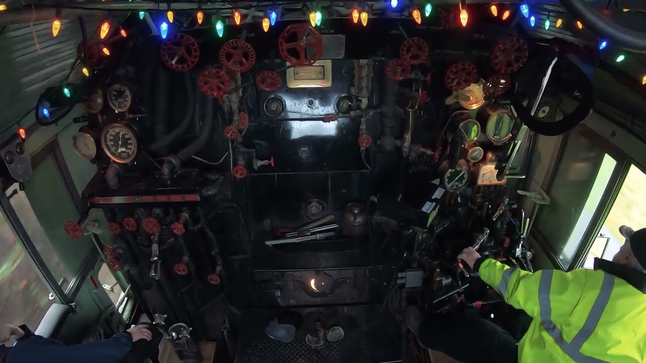 Southern Pacific 4449 Cab Ride On The Oregon Pacific Railroad