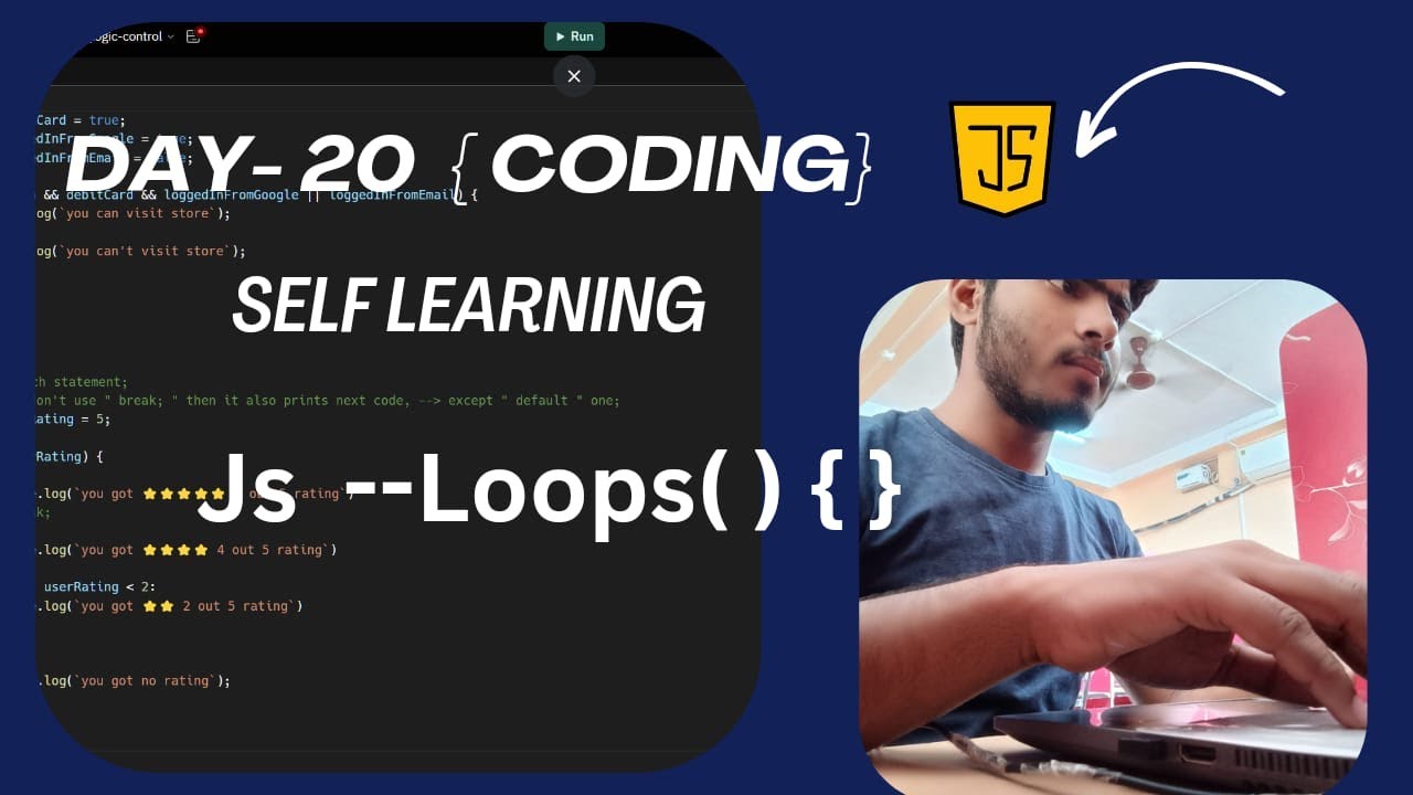 Day 20 Coding Journey Js Youtube