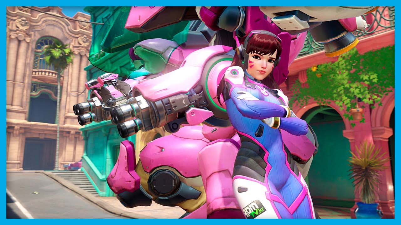 рџћ Overwatch D Va Classic Animated Desktop Wallpaper 4k 60fps рџћ