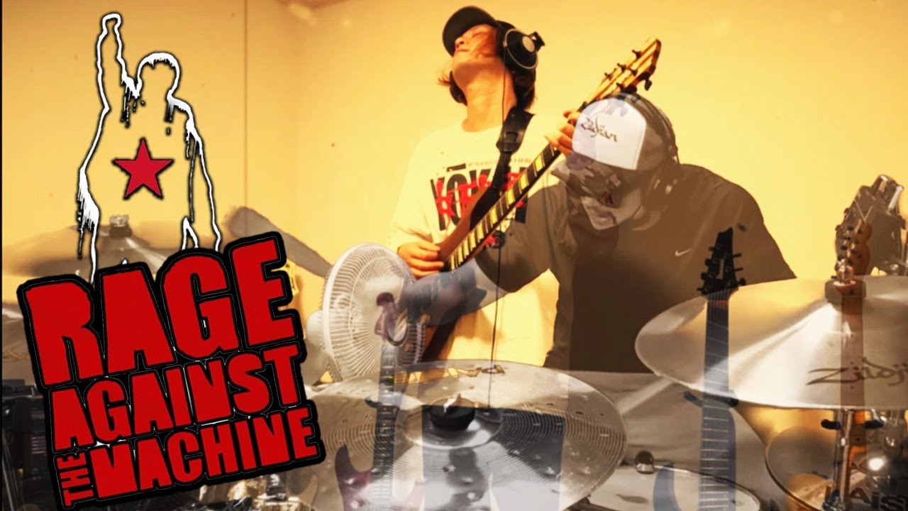 Rage Against The Machine Down Rodeo Guitarcover Collab With R4