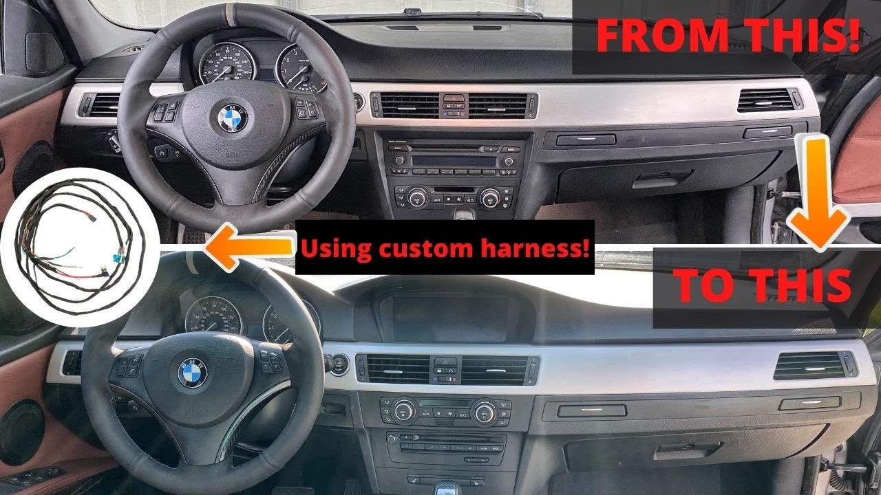 Non Idrive To Cic Conversion Full Diy Plus Harness Youtube
