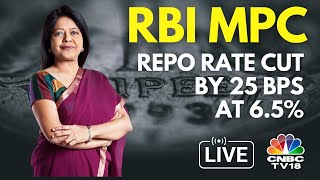 Live Rbi Cuts Repo Rate By 25 Bps At 6 5 First Repo Rate Cut In 5 Years ...