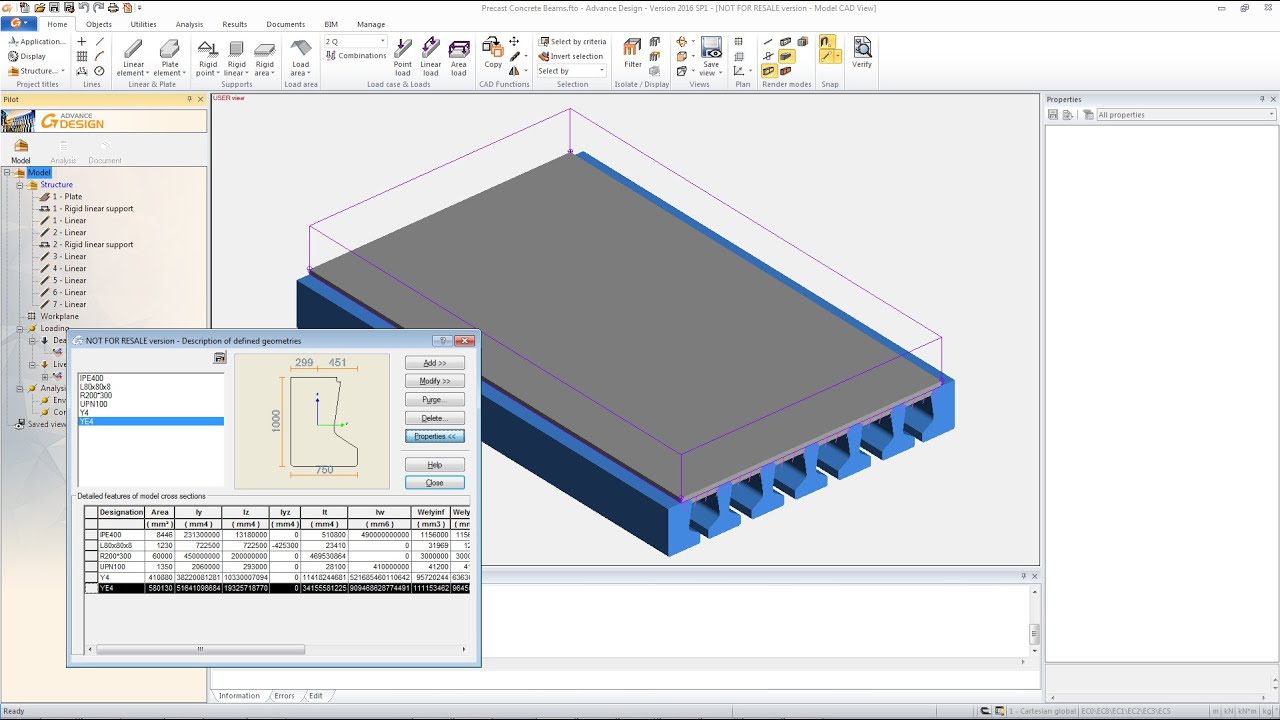 Precast Concrete Beams Youtube