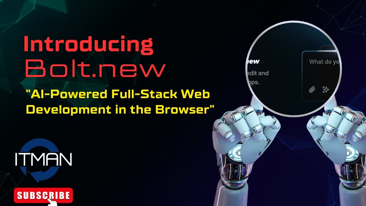 It Man Introducing Bolt New Ai Powered Dev Sandbox By Stackblitz