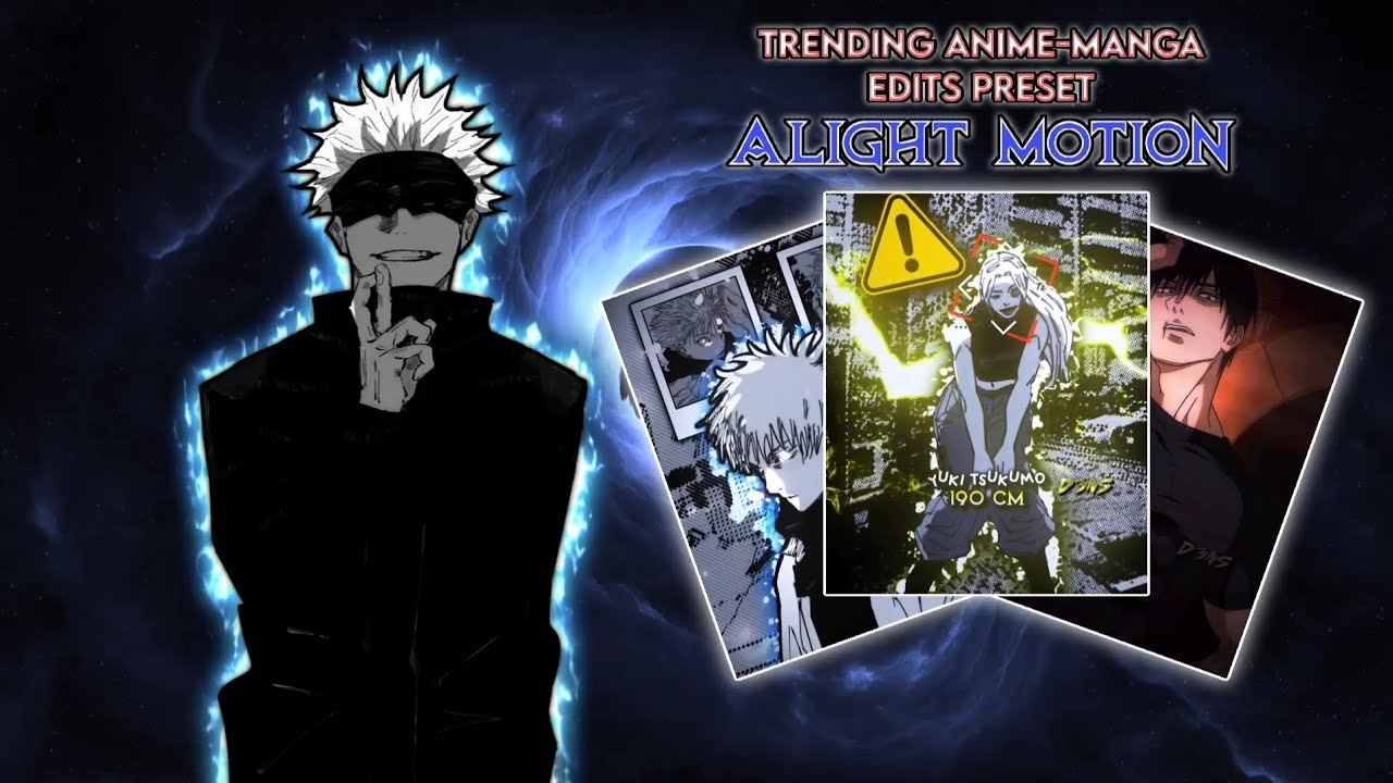 Trending Anime Manga Edit Presets By D3ns Alight Motion Youtube