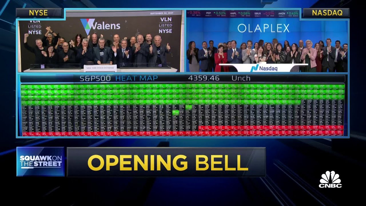 Opening Bell September 30 2021 Youtube