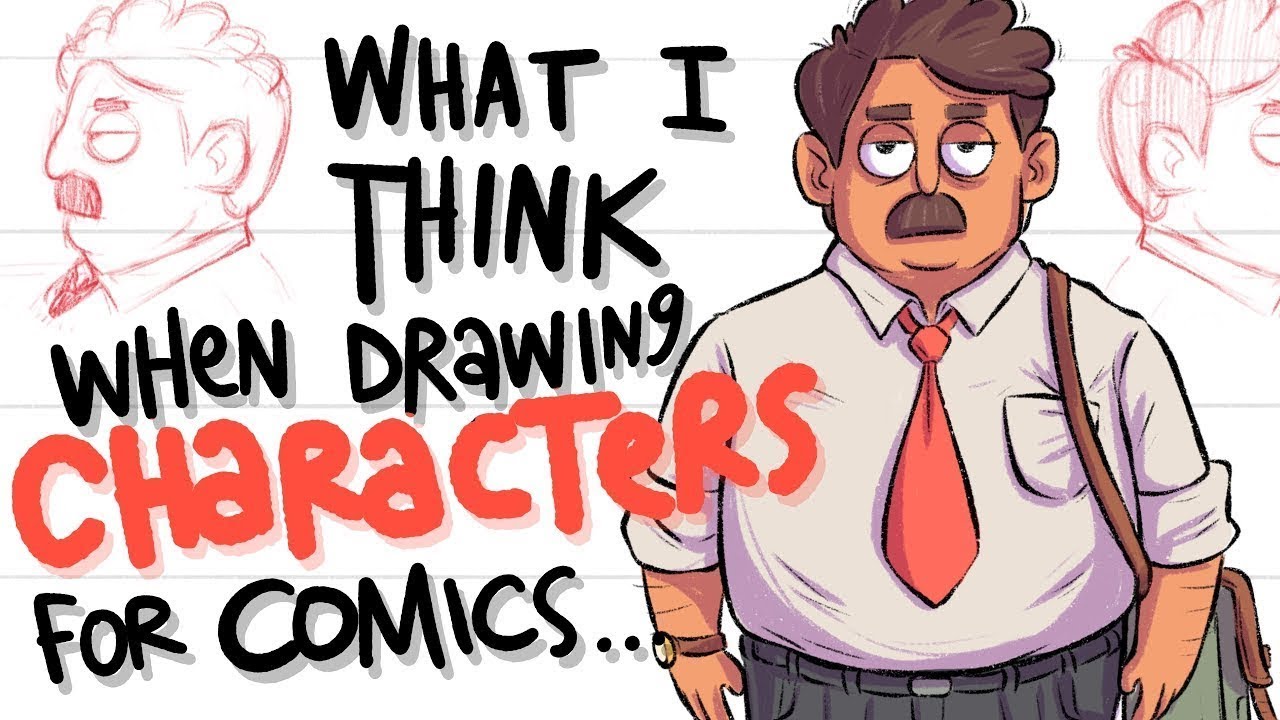How I Design Characters For Comics Youtube