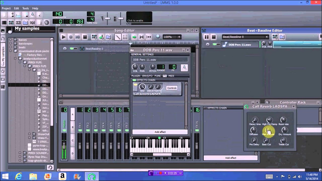 Lmms Begginers Tutorial Youtube