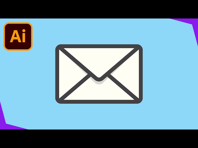 How To Draw Envelope Icon In Illustrator