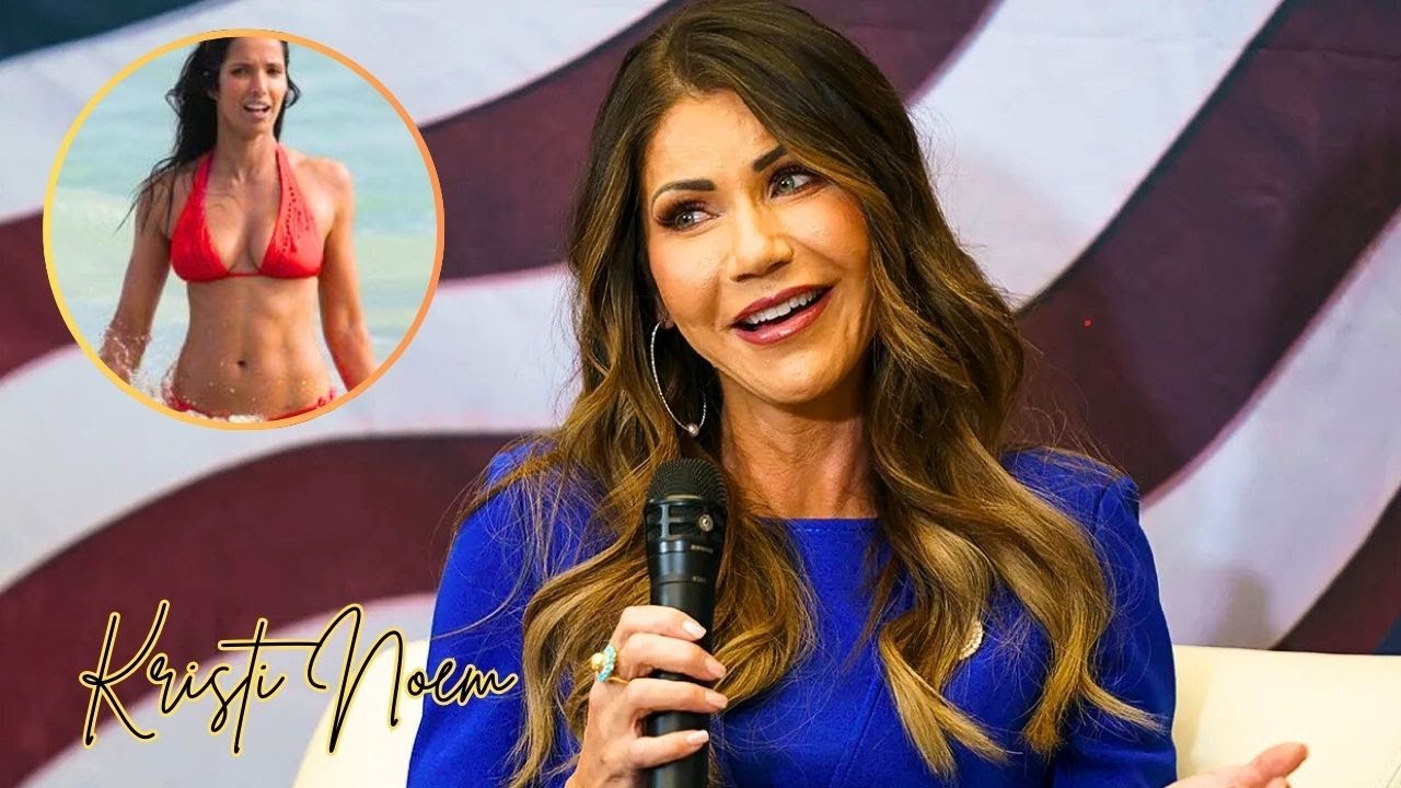 Kristi Noem 53 Wears Transparent Bikini In Public At Vacation Look