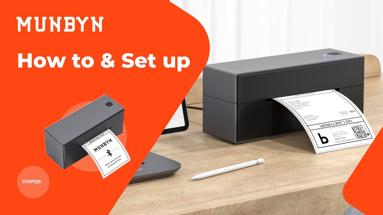 Munbyn Printer Setup Mac